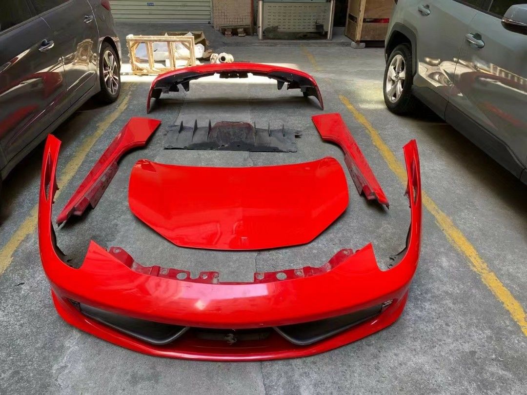 Ferrari 458 488 F430 F8 headlights, taillights, front and rear bumpers ...