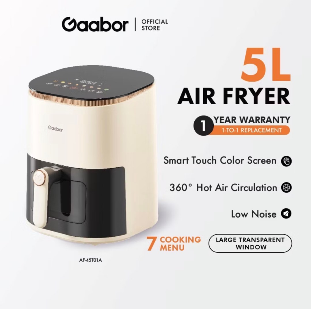 Gaabor Air Fryer 5L, TV & Home Appliances, Kitchen Appliances, Other Kitchen Appliances on Carousell