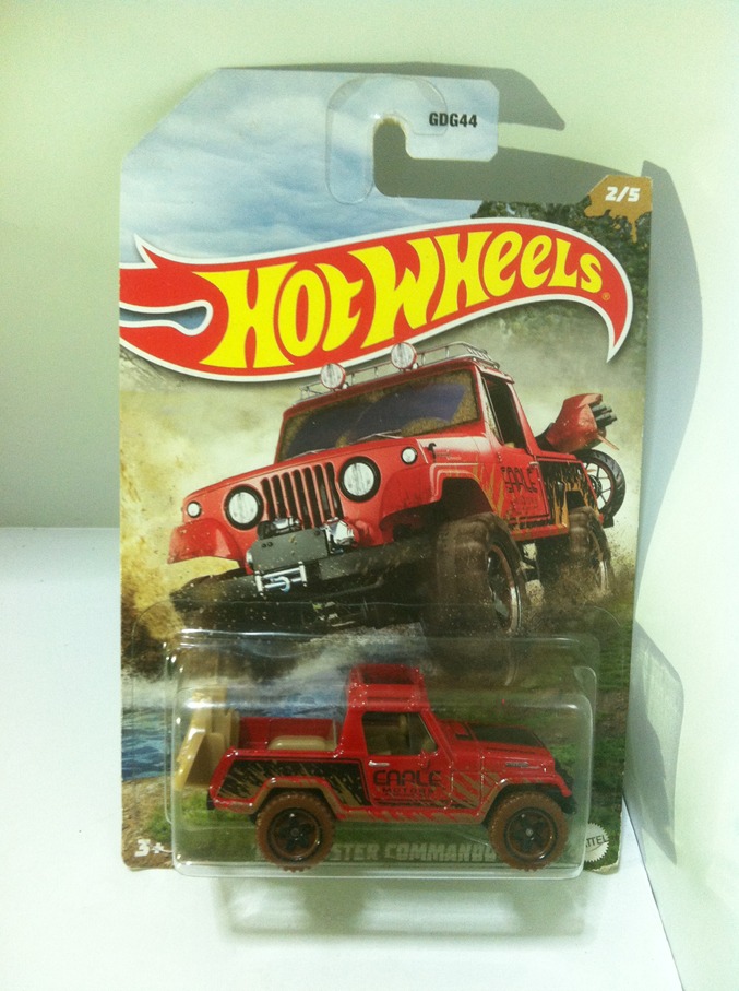 Hot Wheels. 2022 Mud Runners Series - 2. 67 Jeepster Commando by MATTEL ...