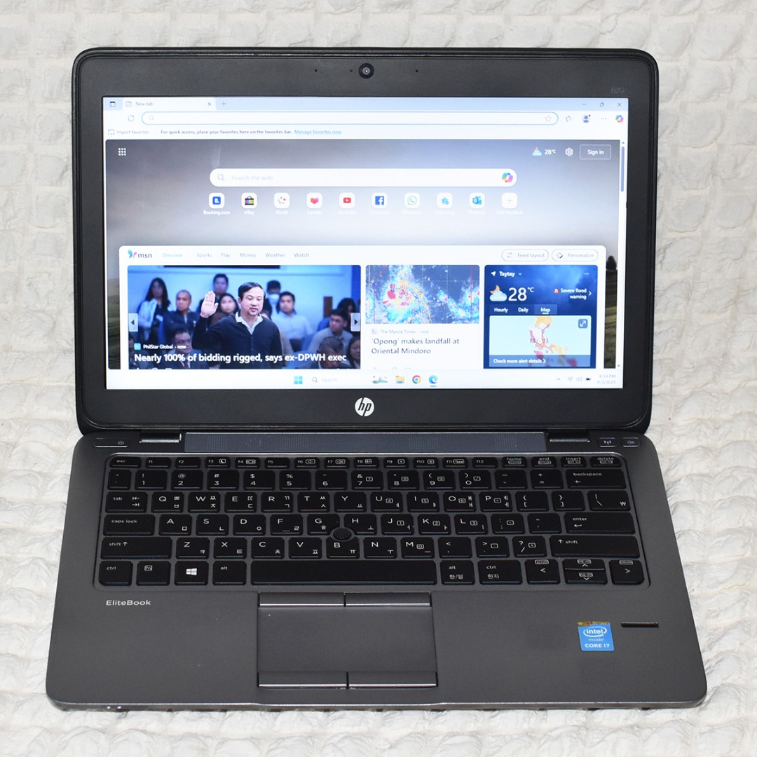 HP Core i7 5th gen 12.5" laptop (i7-5600U, 8GB Ram, 240GB SSD ...