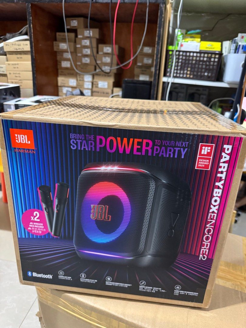 JBL PARTY BOX ENCORE 2 version 2 Bluetooth Party Speaker, Audio ...