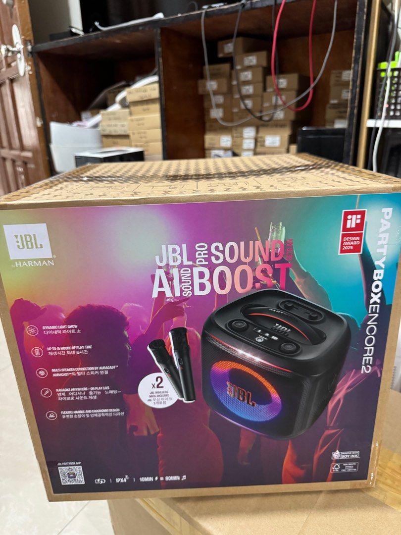 JBL PARTY BOX ENCORE 2 version 2 Bluetooth Party Speaker, Audio ...