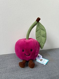 Jellycat Amuseable Cherry Plush Toy, Hobbies & Toys, Toys & Games on ...