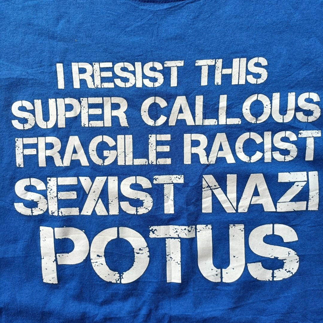 Kaos Hanes POTUS Rare Collection Second Original, Fesyen Pria, Pakaian ...