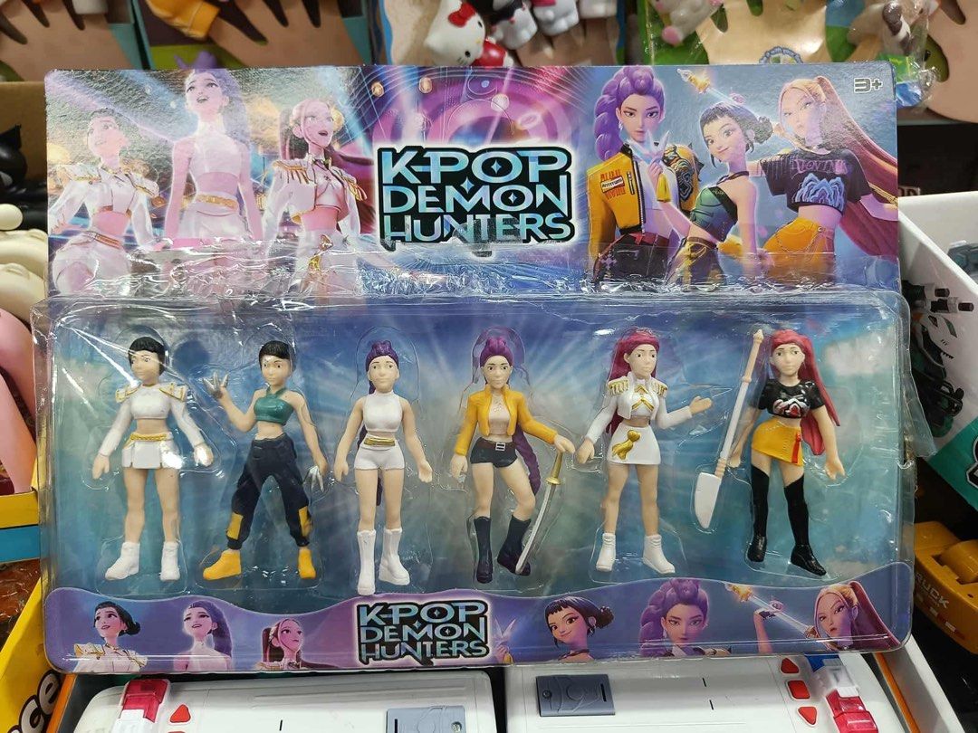 Kpop demon hunters toy set, Hobbies & Toys, Toys & Games on Carousell