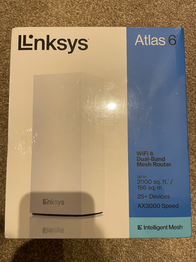Linksys Atlas 6 Dual-Band Mesh Router, Computers & Tech, Parts ...