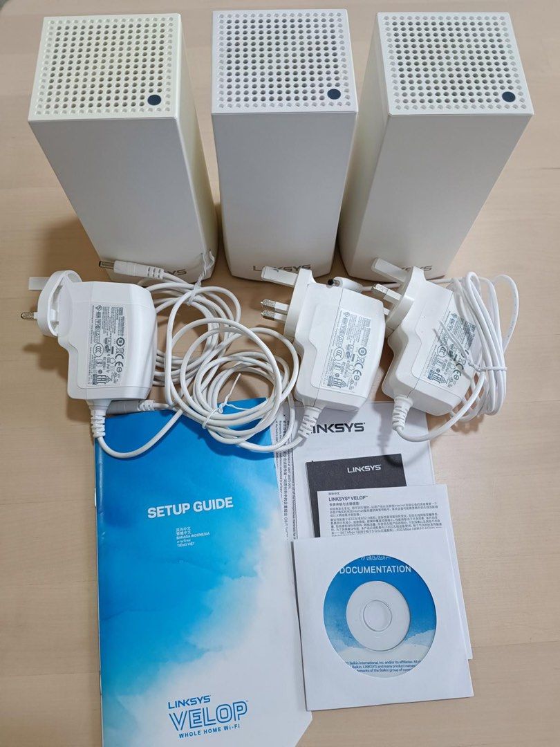 Linksys Velop Whole Home WiFi Mesh System, Computers & Tech, Parts ...
