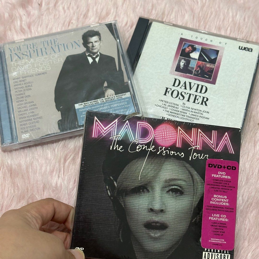 Madonna, David Foster Music Album CD Set, Hobbies & Toys, Music & Media ...