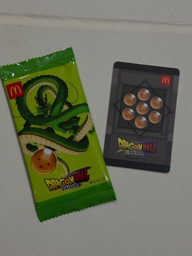 Mcd x Dragon Ball Daima Card Limited Edition, Hobbies & Toys ...