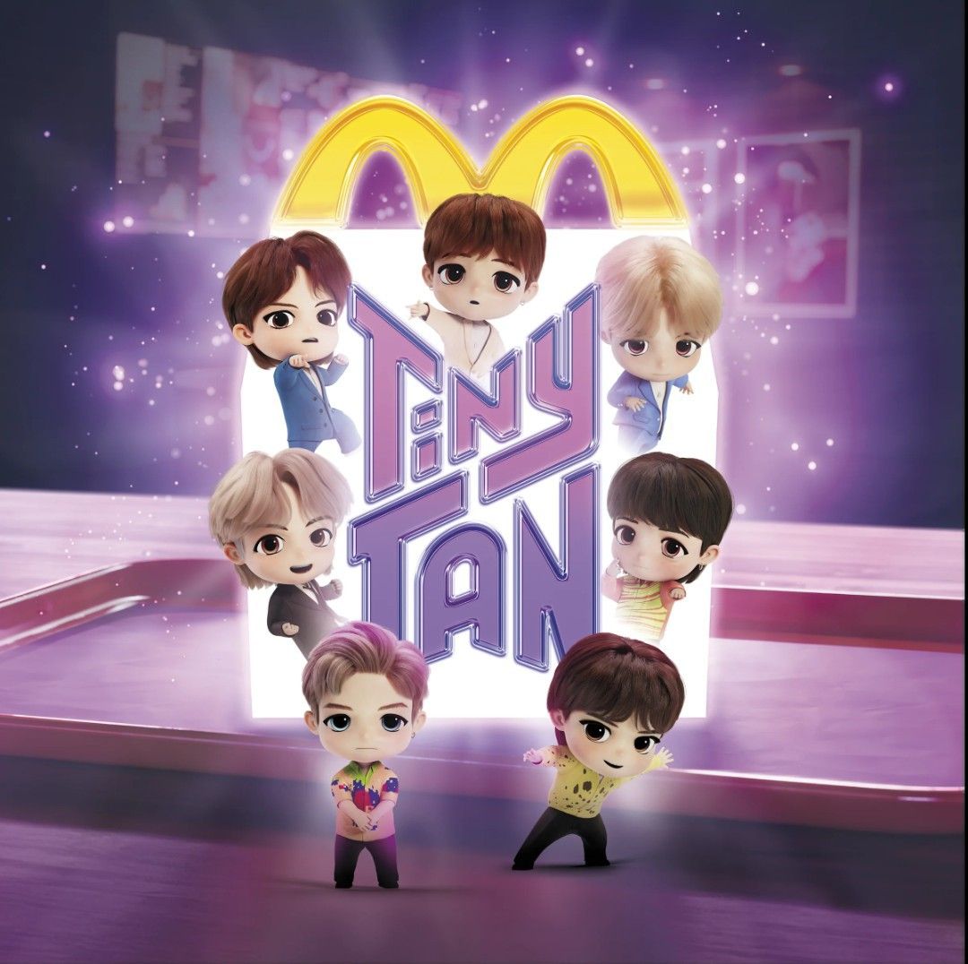 McDonald's Happy Meal TinyTAN BTS Throwback Edition J-HOPE, Hobbies ...