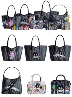 Moynat x Kasing Lung labubu tote bag key charm, 名牌, 手袋及銀包 - Carousell