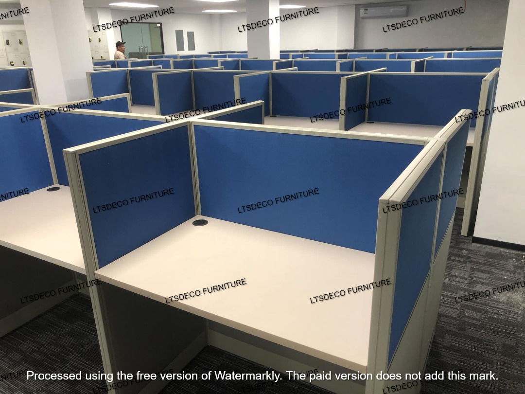 NEW WORKSTATION TABLE DESK OFFICE PARTITION FURNITURES, Furniture ...