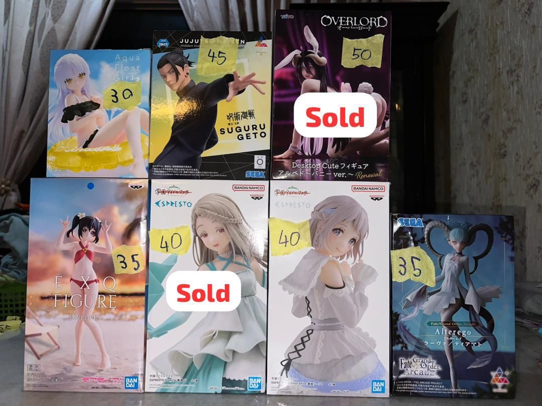 Original Anime Figure (All MISB) one piece, naruto, spyxfamily, shy ...