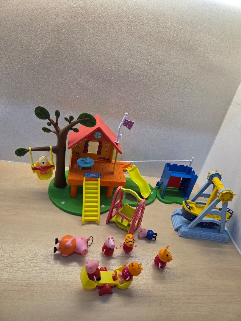 Peppa Pig Treehouse Playset, Hobbies & Toys, Toys & Games on Carousell