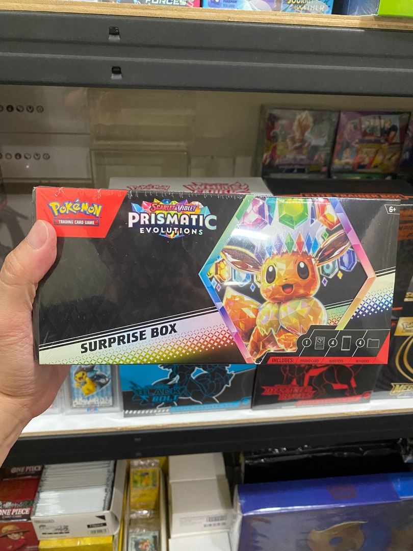 Pokemon Prismatic Evolution Surprise Box, Hobbies & Toys, Toys & Games ...