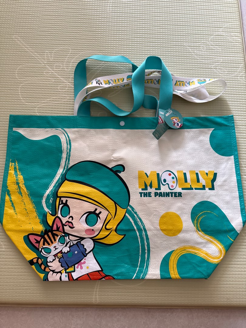 Popland Exclusive Pop Mart Molly Tote Bag, Women's Fashion, Bags ...