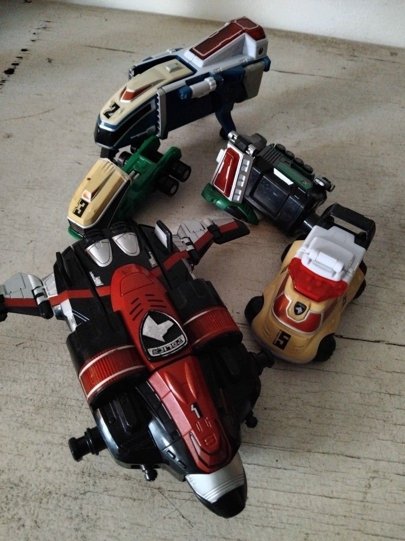 Power Rangers Lightspeed Rescue Megazord, Hobbies & Toys, Toys & Games ...