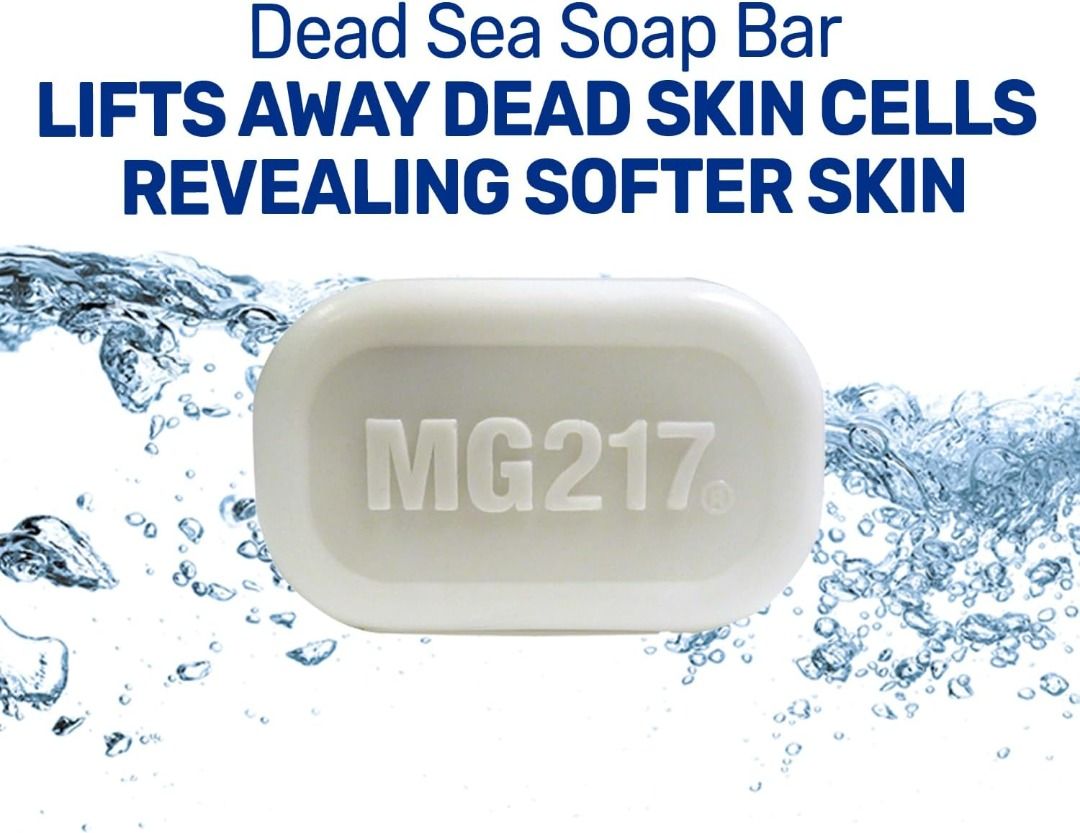 [ready] 3x MG217 Psoriasis Dead Sea Mud and Salt Dual Bar Soap - with ...