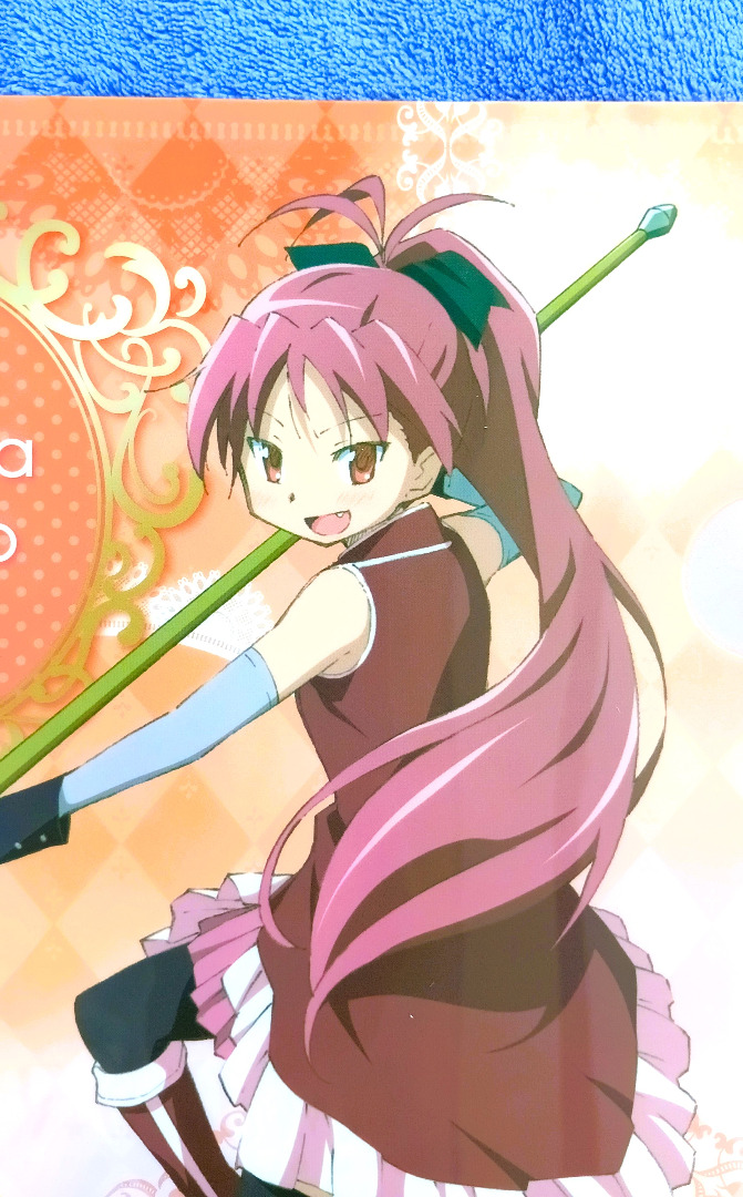 Sakura Kyouko Puella Magi Madoka Magica A4 Clear File Folder, Hobbies ...