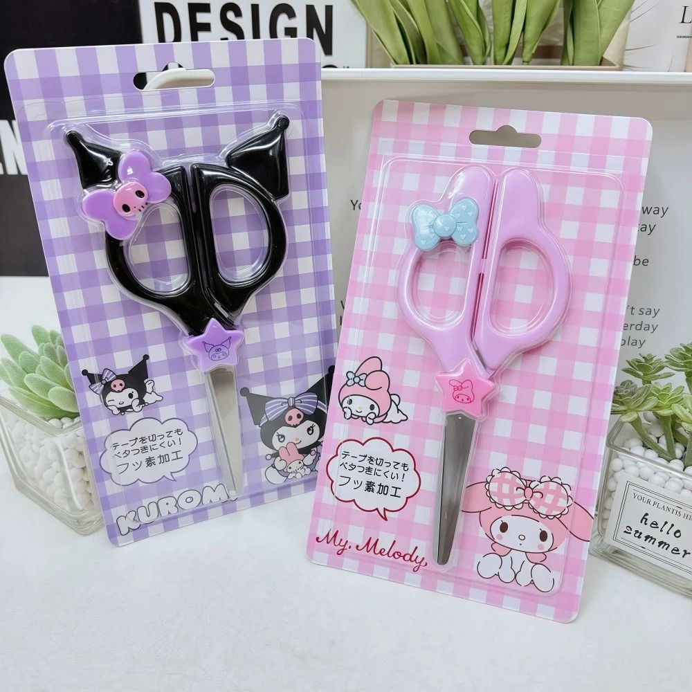 Sanrio Kids Fun Safety Scissors Cute Cartoon Designs for Child Crafting ...
