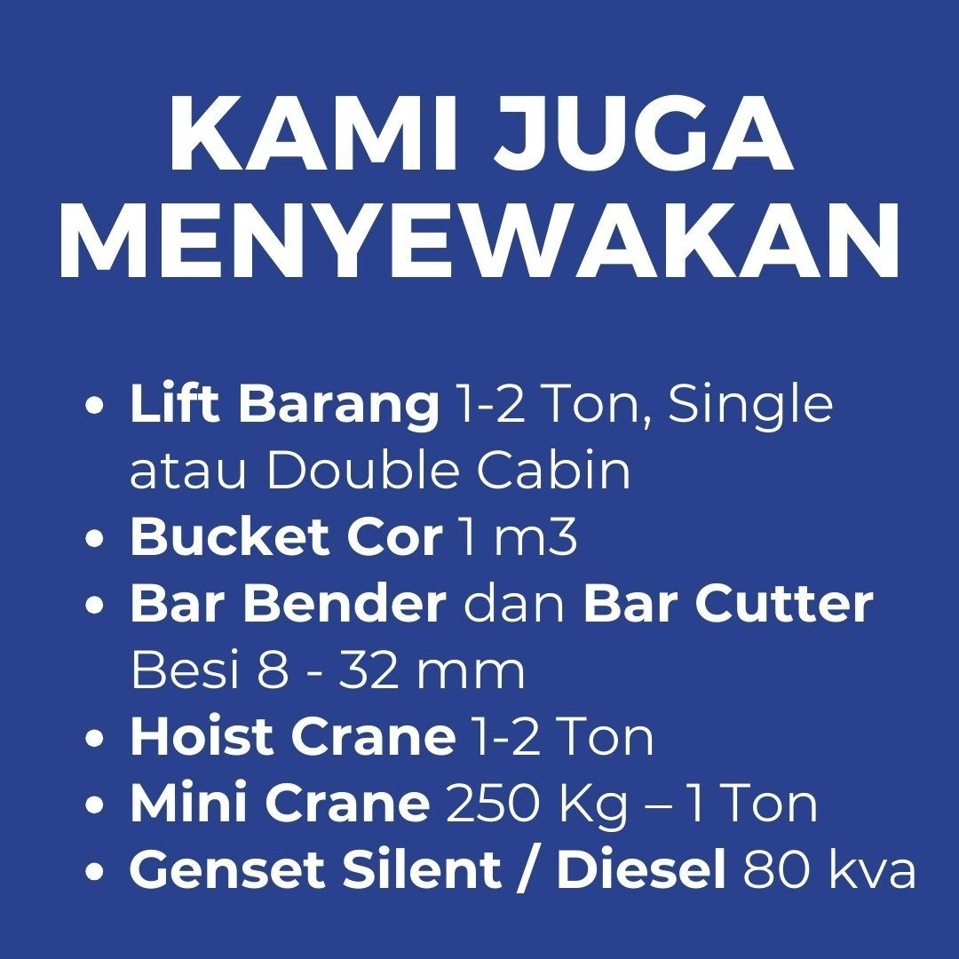 sewa Bar Bender terdekat di Kep. Meranti | Rental Bar Bender Bar Cutter ...