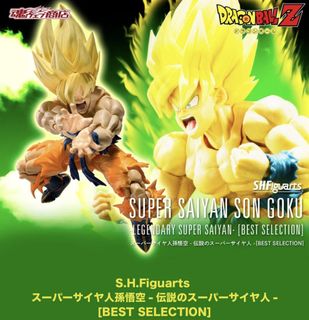 港魂現貨 (靚盒，無運輸貼) SHF Super Saiyan Son Goku - Legendary Super Saiyan ...