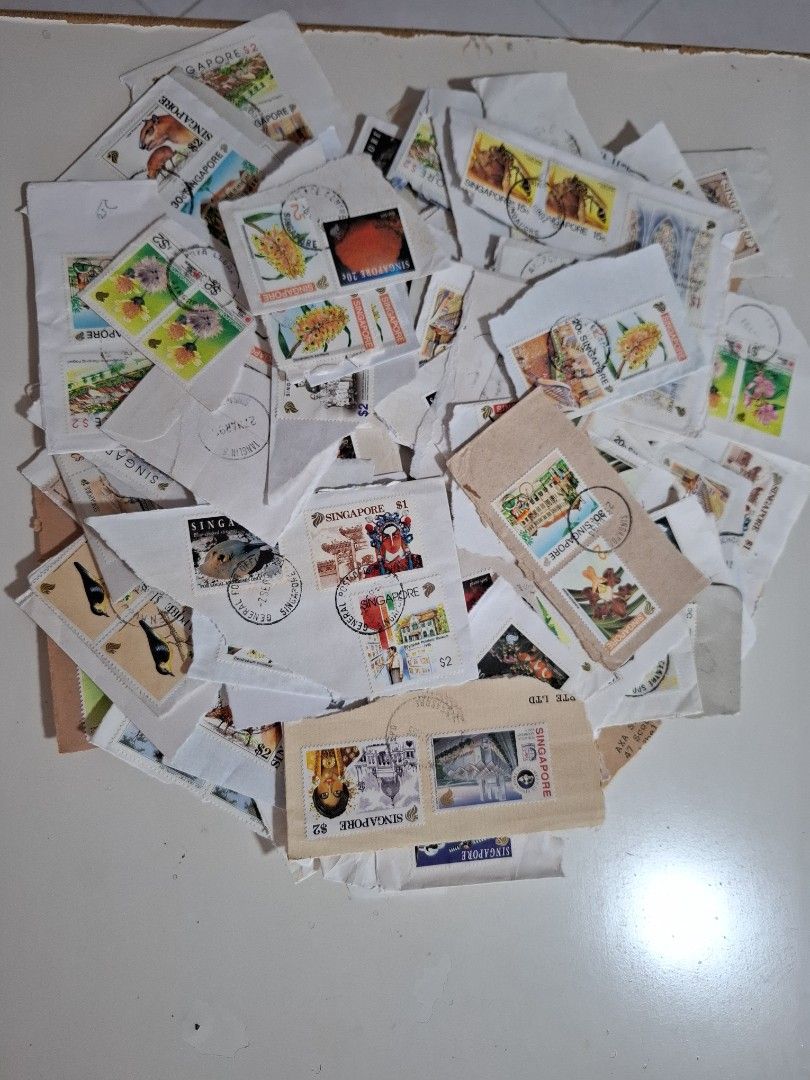 Singspore High value commemorative stamps, Hobbies & Toys, Memorabilia ...