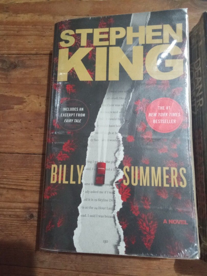 Stephen King Billy Summers & Dean Koontz Strangers, Hobbies & Toys ...