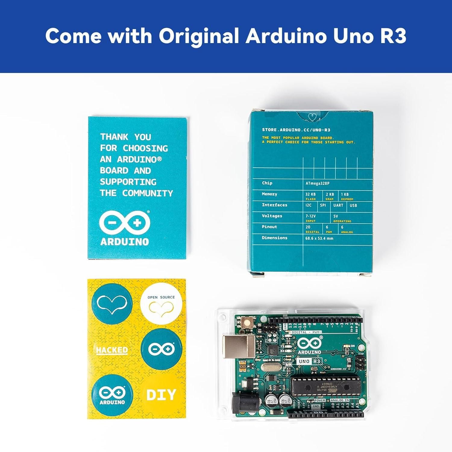 SunFounder Inventor Lab Starter Kit with Original Arduino Uno R3 REV3 ...