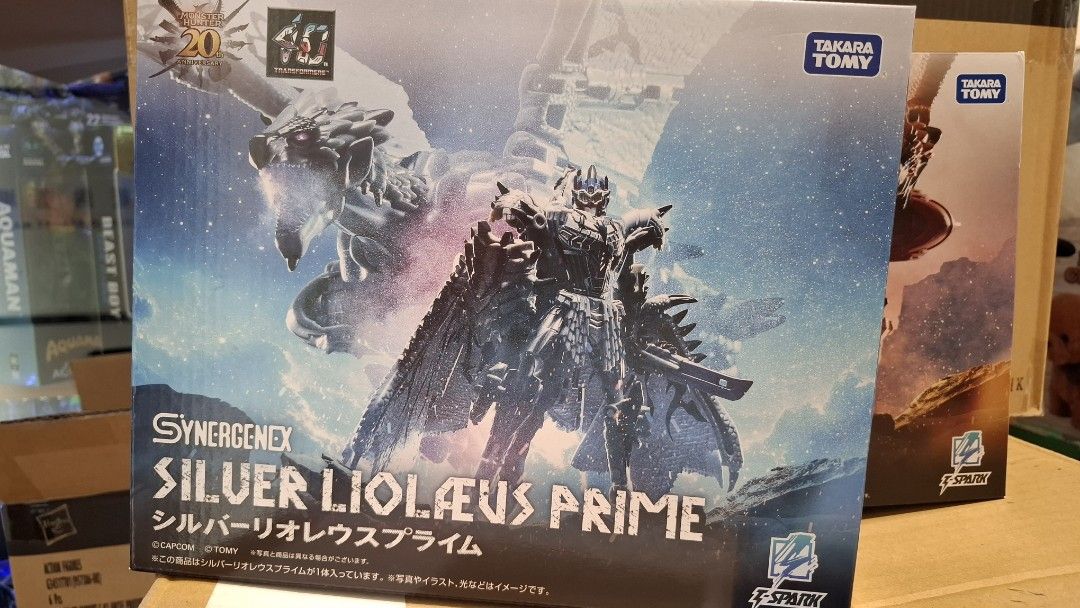 TAKARA TOMY T-SPARK: SYNERGENEX Series TRANSFORMERS x MONSTER HUNTER ...