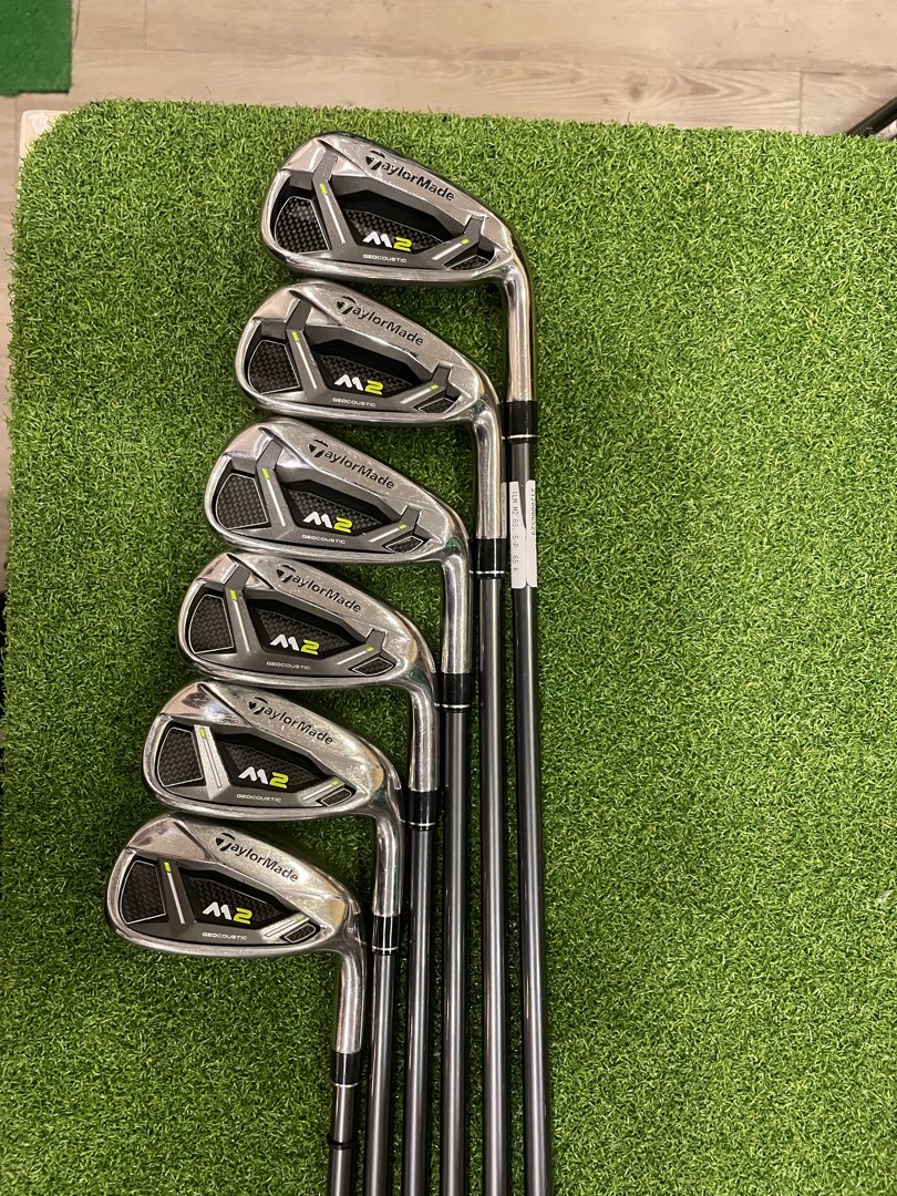 TAYLORMADE M2 Irons (5-P) [6 Pieces] (With REAX 65 Regular Graphite ...