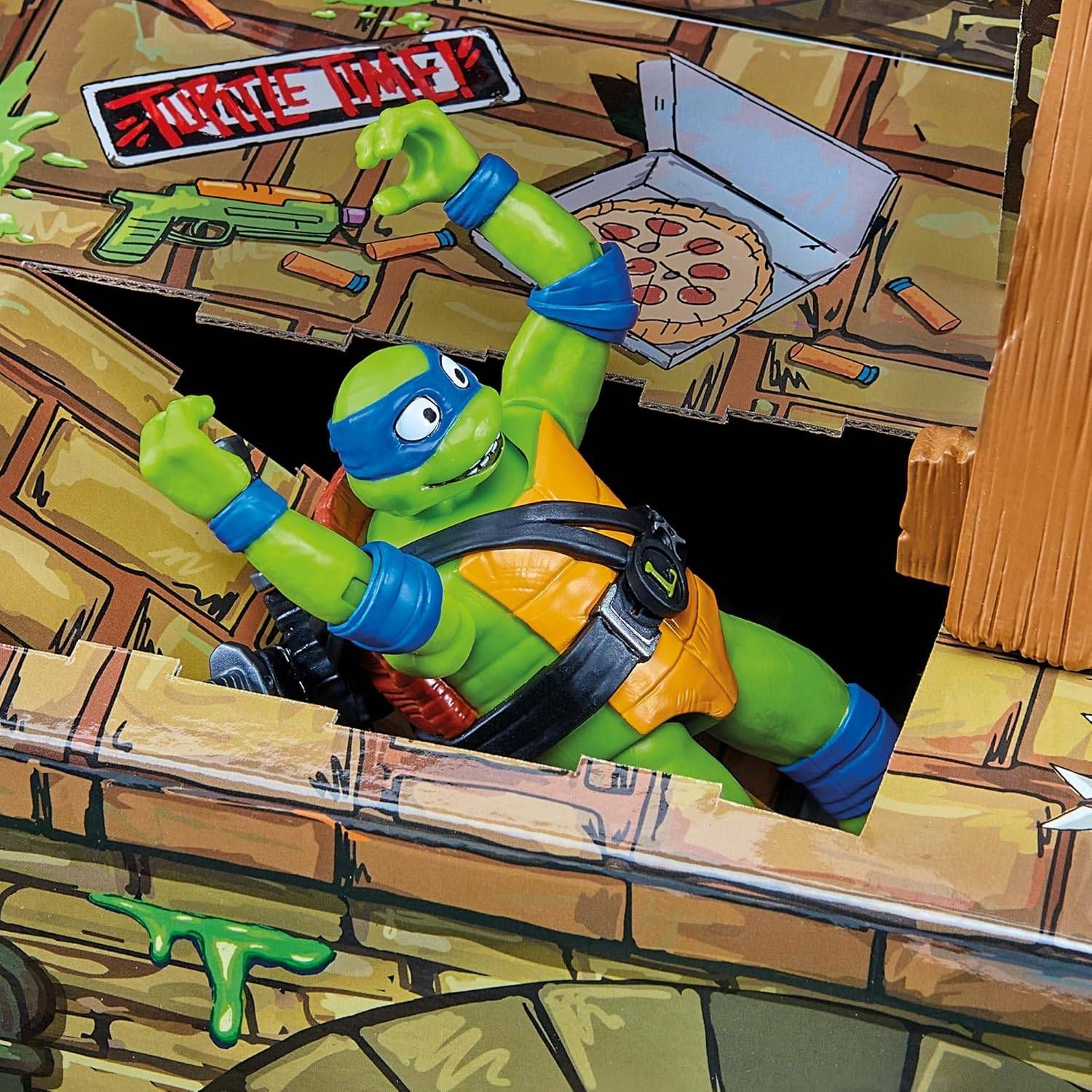 Teenage Mutant Ninja Turtles Pop Up Playset Trunk by Playmates Toys ...