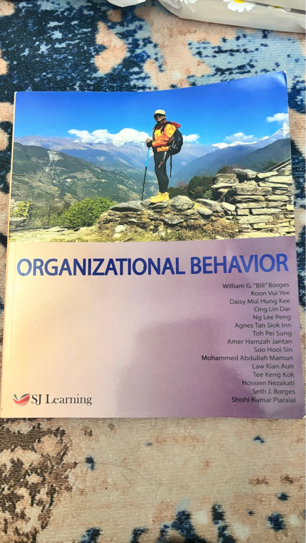 TEXTBOOK ORGANIZATIONAL BEHAVIOR, Hobbies & Toys, Books & Magazines ...