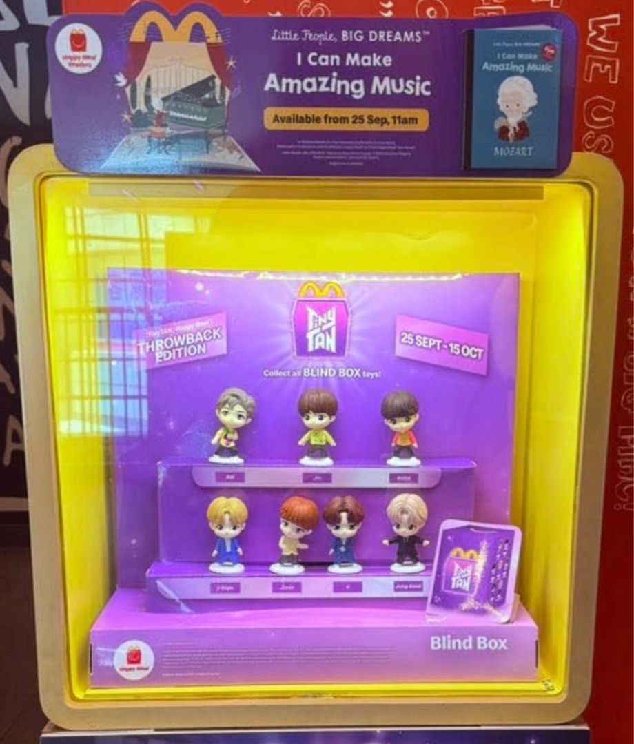 Tiny tan mcdo collections army collections tinytan mcdo happy meal RM ...