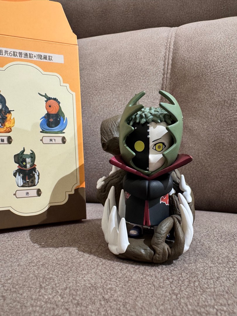 TopToy Naruto Shippuden Akatsuki Blind Box “Zetsu” Popmart, Hobbies ...