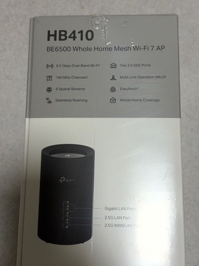 TP-Link Aginet HB410 BE6500 Whole Home Mesh Wi-Fi 7 AP, Computers ...