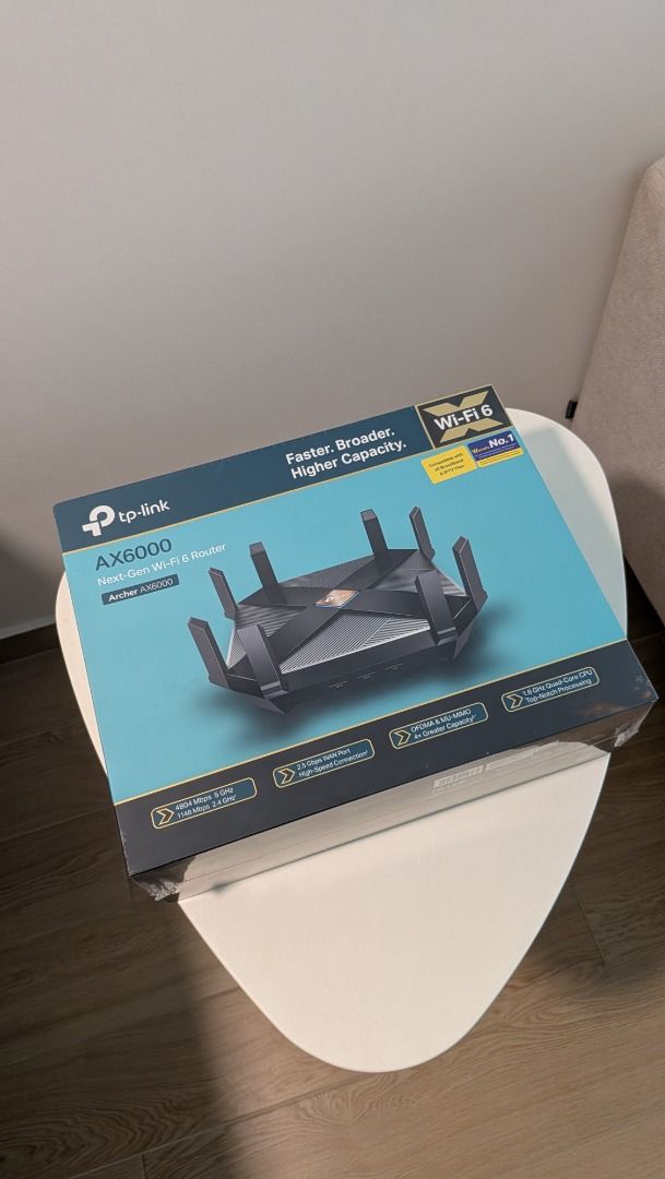 TP-Link AX6000 Next-Gen Wi-Fi 6 Router, Computers & Tech, Parts ...