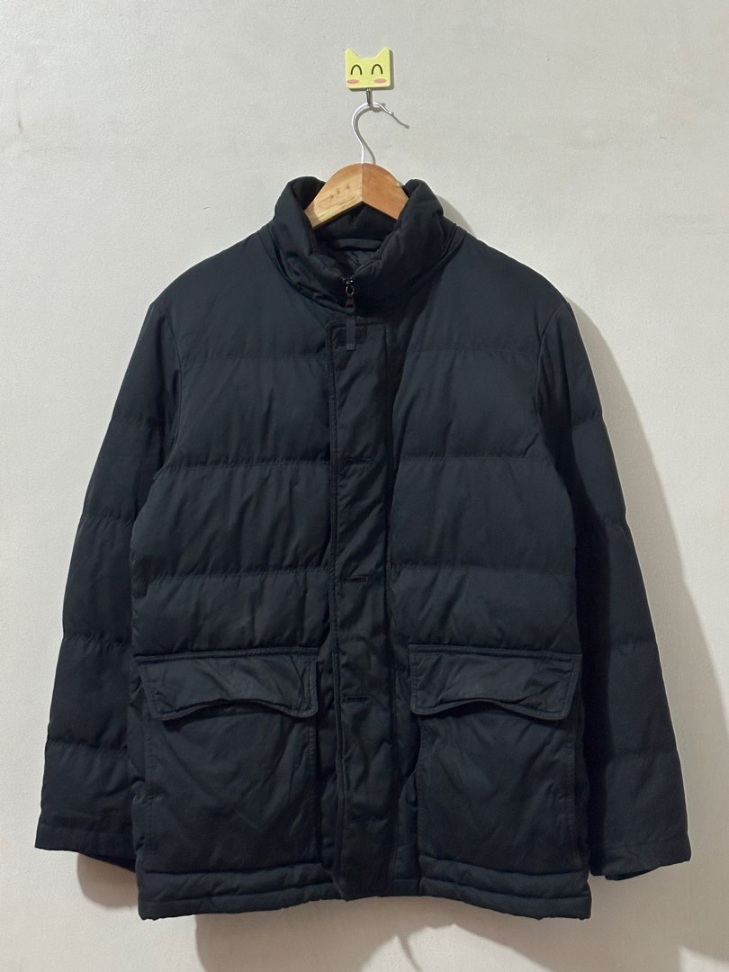 Uniqlo Puffer Jacket Men Medium ( Missing Hood), Men's Fashion, Coats ...