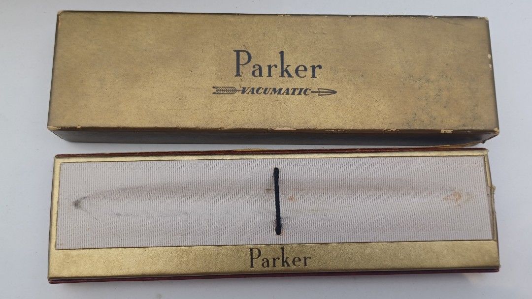 VERY RARE and Collectibles 1940s Parker Vaccumatic Box, Hobbies & Toys ...