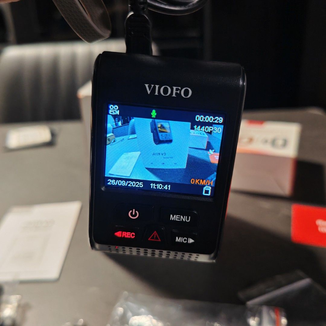 VIOFO A119 V3 Dash Cam - Quad HD, Car Accessories, Accessories on Carousell