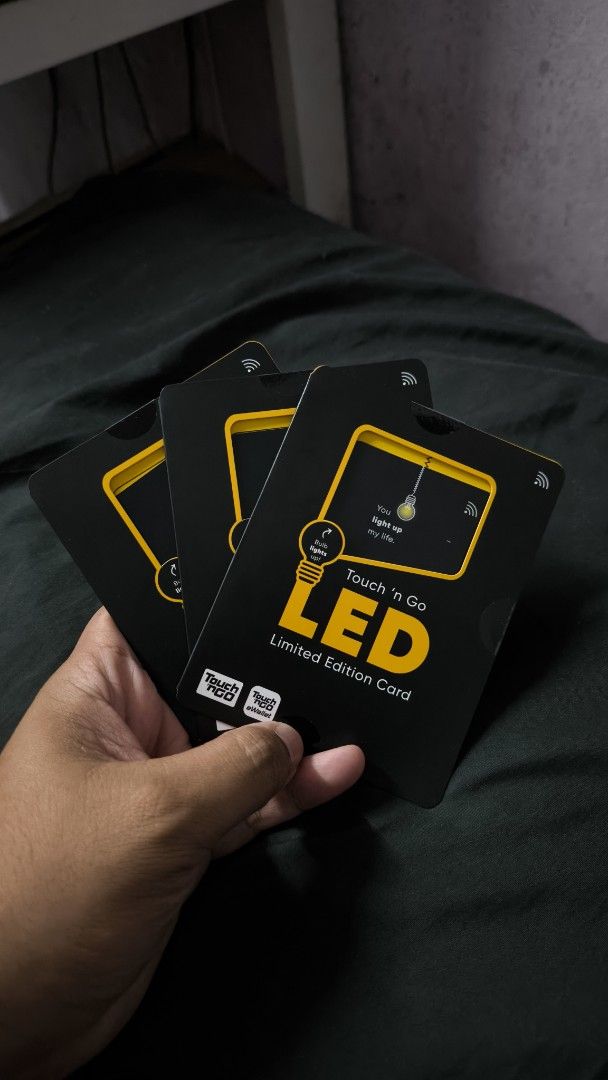 WTS NFC Touch 'n Go LED Limited Edition Card TNG Card 2025, Hobbies ...