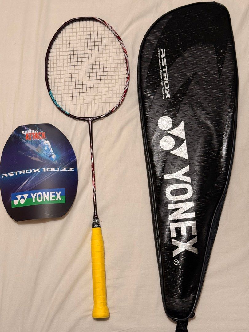 Yonex Astrox 100 ZZ Badminton Racket, Sports Equipment, Sports & Games ...