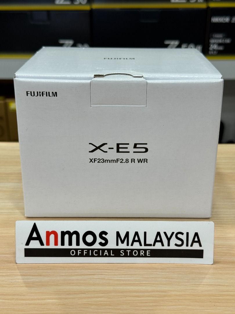 100% BRAND NEW FUJIFILM X-E5 XE5 WITH XF 23MM F2.8 R WR LENS KIT SET ONLY (ANMOS MALAYSIA 1 YEAR ...