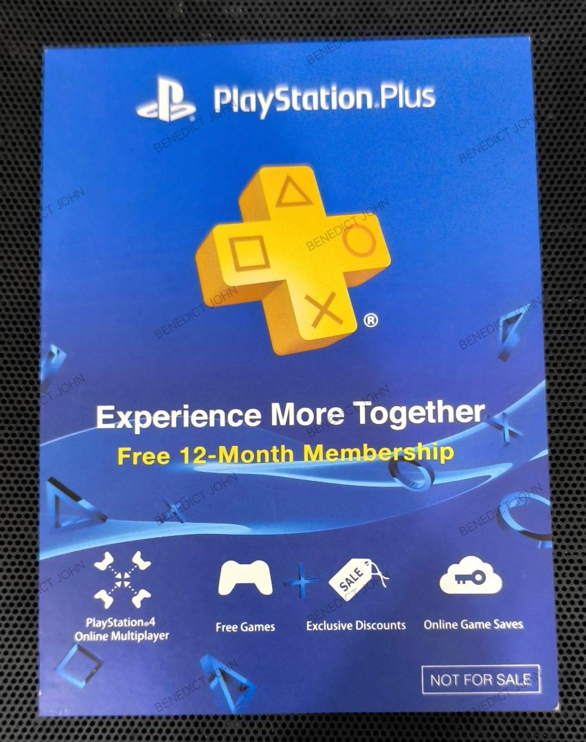 12 Months Playstation Plus Essential Subscription Code for Sale / Swap, Video Gaming, Video ...