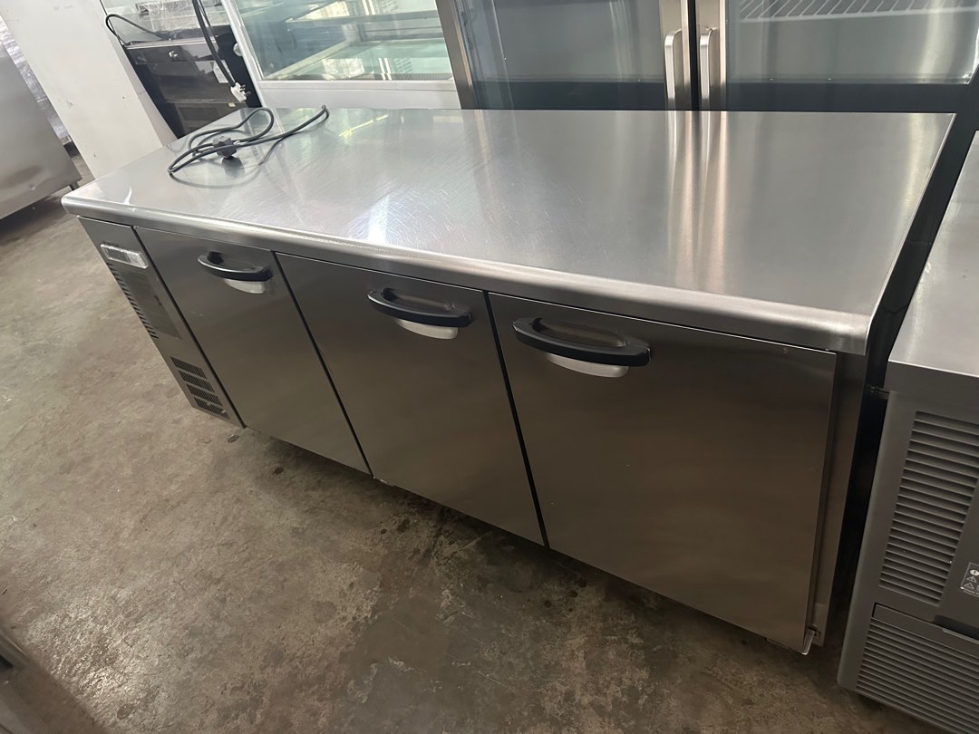 3 door counter freezer. Panosonic fridge. 1800x600mm. Free deliver with ...