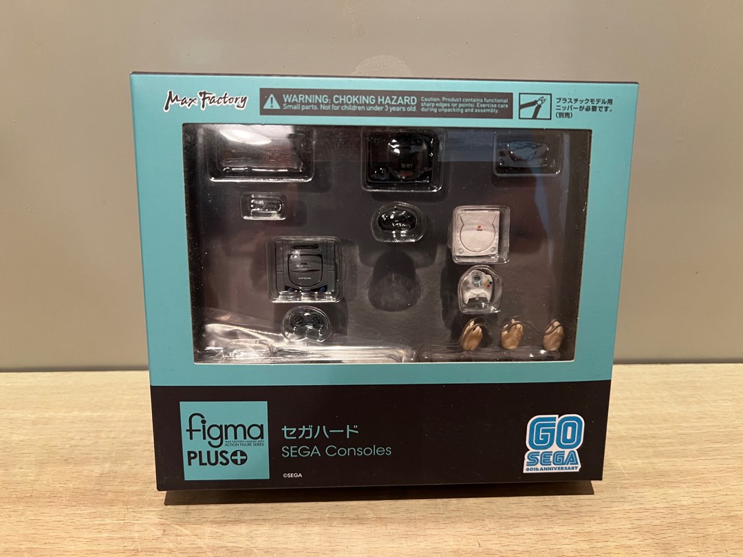 全新 Max Factory 1/12 Figma Plus SEGA Consoles 世嘉遊戲機 , 興趣及遊戲, 玩具 & 遊戲類 - Carousell