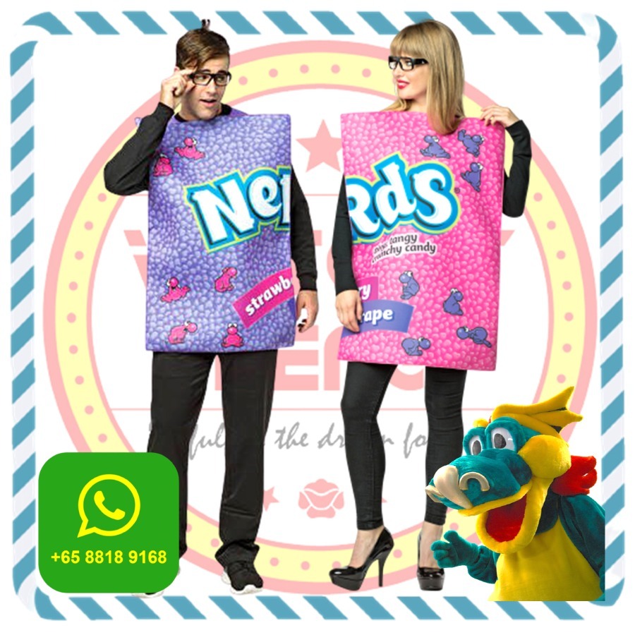 👓 Nerds Box Couple Costume – Adorably Geeky & Fun! 📚, Hobbies & Toys, Occasions & Party Supplies ...