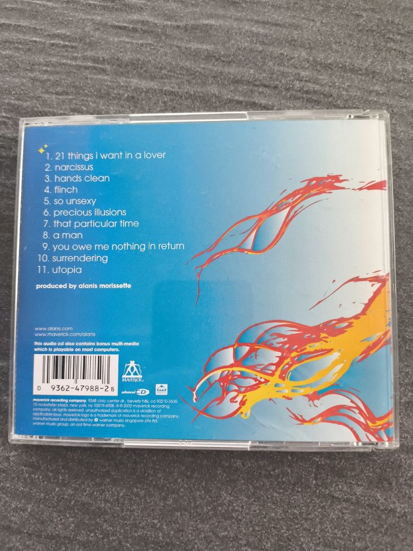 Alanis Morissette - Under Rug Swept CD [f02], Hobbies & Toys, Music ...
