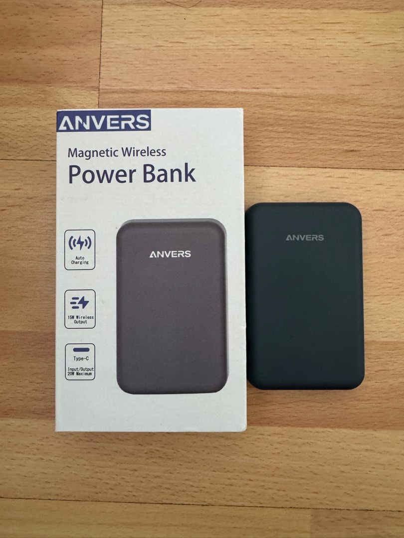 Anvers Magnetic Wireless 10000mAh Powerbank, Mobile Phones & Gadgets ...