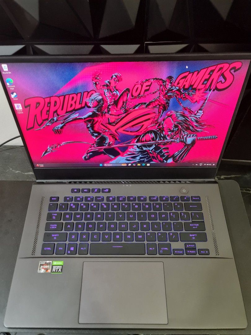 ASUS ROG Zephyrus RTX 3070 8GB VRAM Ryzen 9-5900HX 16GB RAM 512GB SSD ...